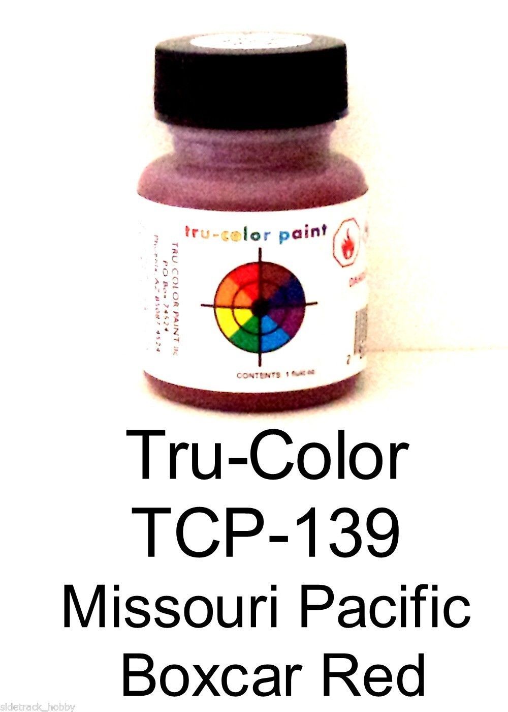 Tru-Color TCP-139 MP Missouri Pacific Boxcar Red 1 oz Paint Bottle | eBay