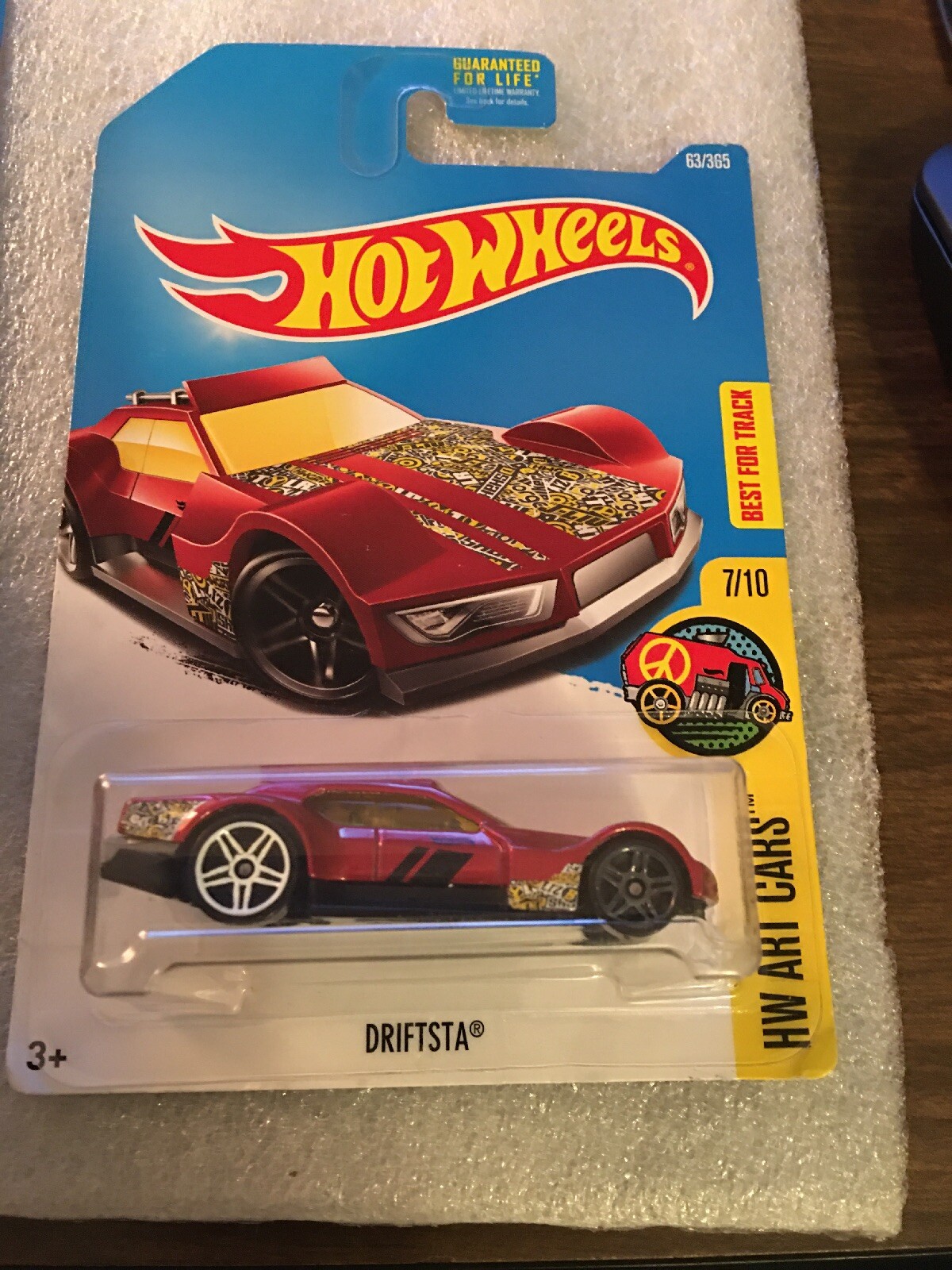 Driftsta HW Art Cars Hot Wheels 2017 #63/365 New On Card B38 | eBay
