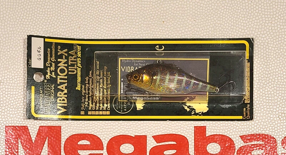 WOW! Megabass VIBRATION-X OG 2001 "GG GILL" Color NIB FREE SHIP | eBay