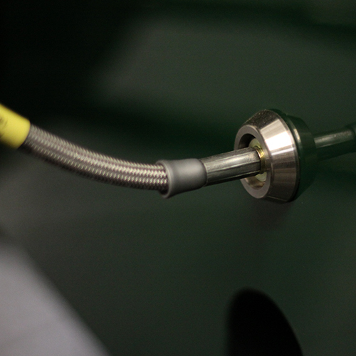 Flexible Brake Pipe Mounts - Silver- Kit Car,GBS,Caterham,Westfield ...