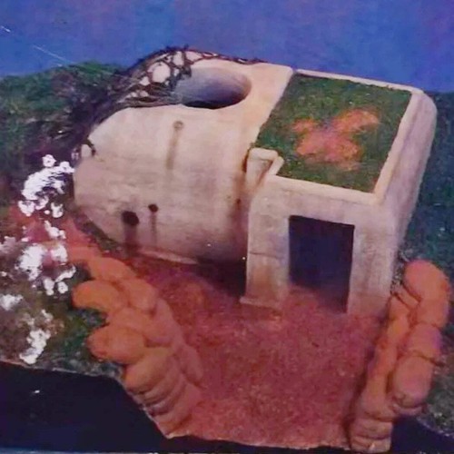 1/35 Resin Model Kit German Bunker WW2 Miniature Unpainted | eBay