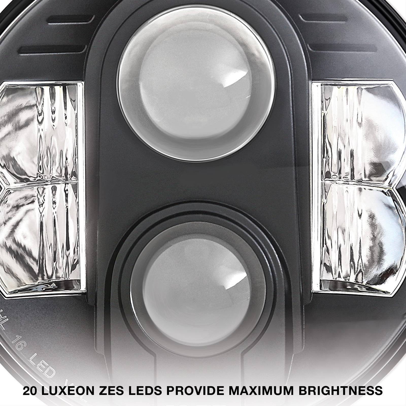 Pro Comp Lighting 7" Round Led Replacement Headlights | eBay