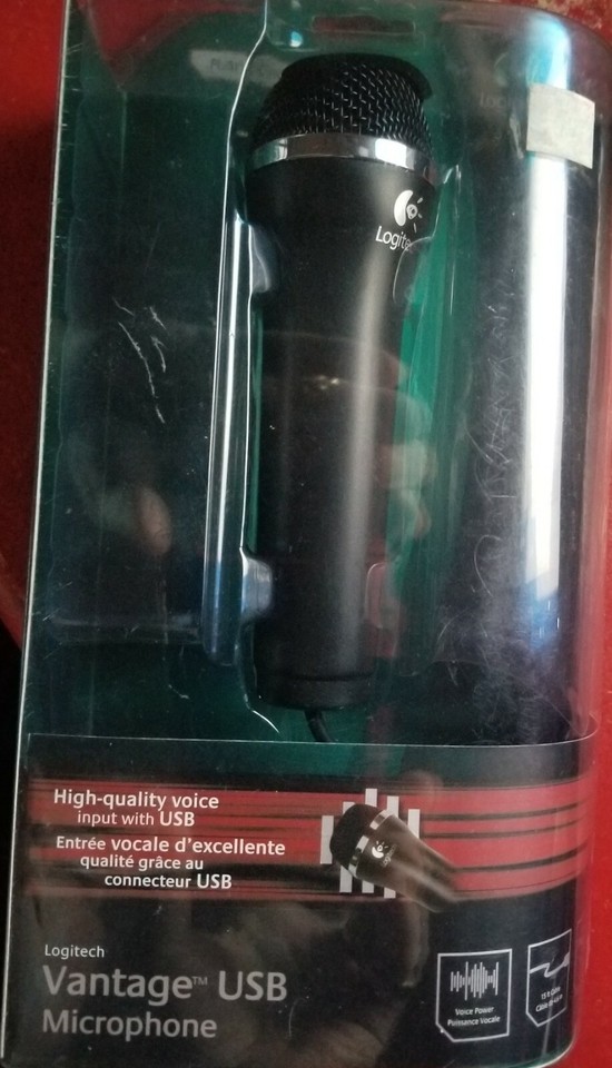 Logitech Vantage USB PS3 PLAYSTATION 3 microphone *NEW* | eBay