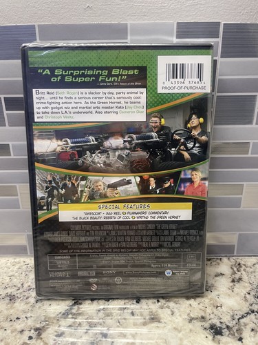 THE GREEN HORNET 2011 PROMO DVD FACTORY SEALED NEW STARRING SETH ROGEN ...