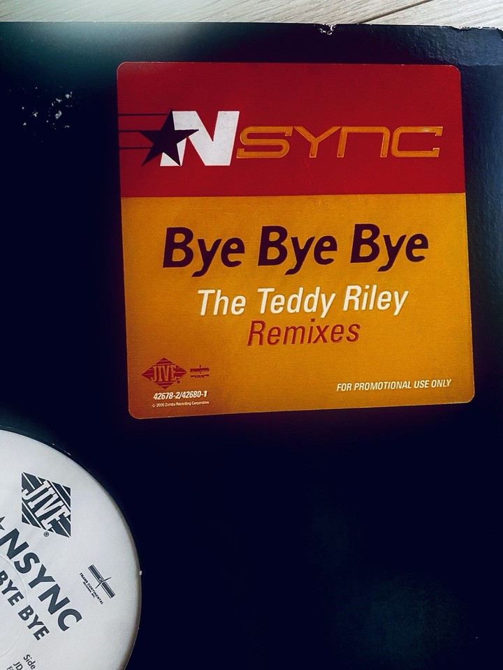 NSYNC Teddy Riley Promotional Vinyl Record Bye Bye Bye Club Remix Funk Remix 12” | eBay