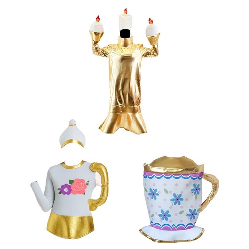 Candlelight Dinner Theme Costume Party Reusable Pretend Play Cosplay ...