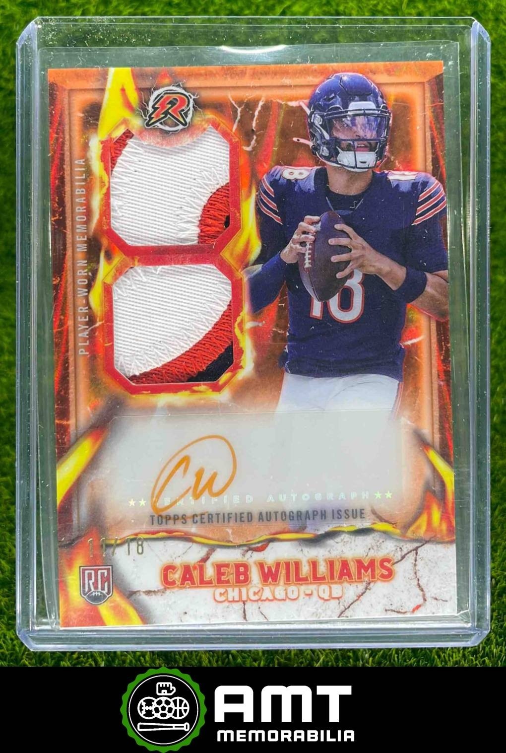 100 Most Watched Caleb Williams Football Card Auctions