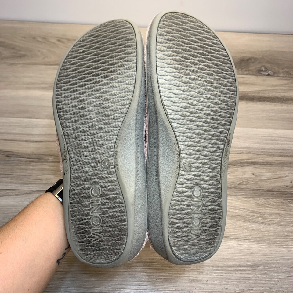 Vionic Sandals Womens Size 8 Relax Slip On Slippers Orthotic Pink TVW3001 | eBay
