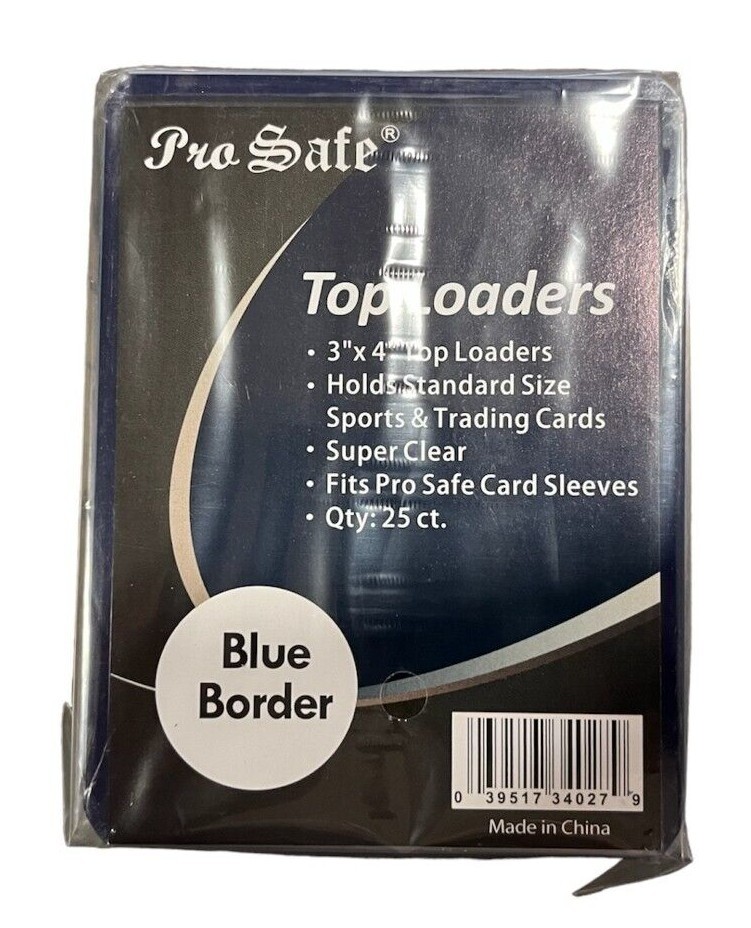Pro Safe 3x4 Blue Toploaders 34027 New Top Loaders | eBay