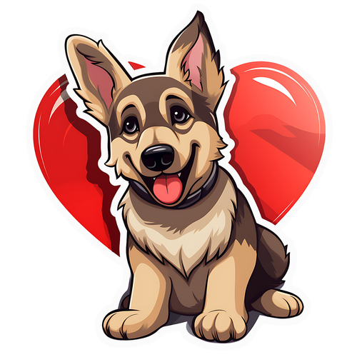 XXL Deutscher Schäferhund Hund Auto Aufkleber Hunde Sticker | eBay