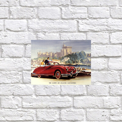 The Austin A90, Retro tin metal sign art decor gift home | eBay UK