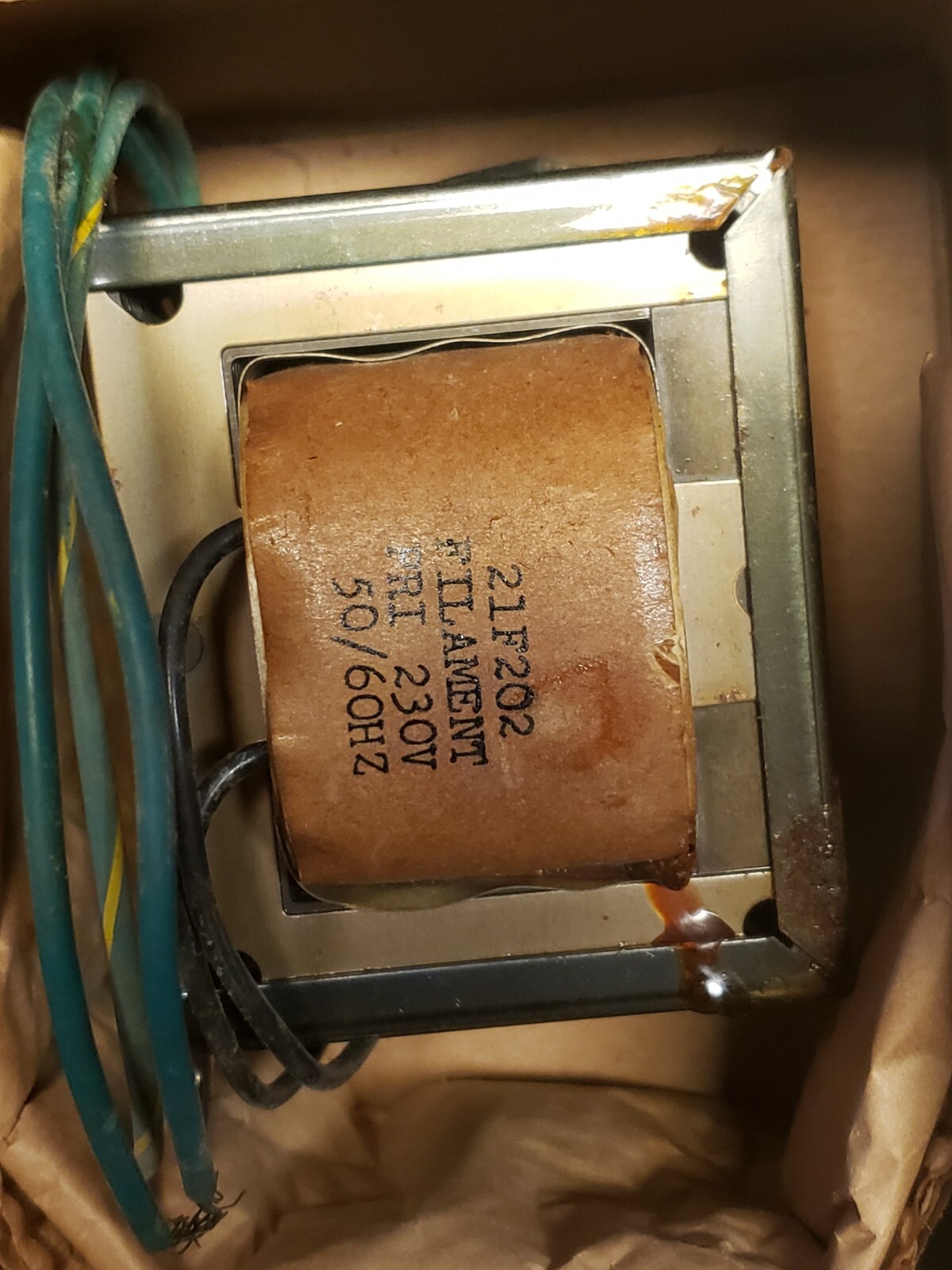 Thordarson 21F202 Filament Transformer 12.6 V 4 Amps Old Stock Ham ...