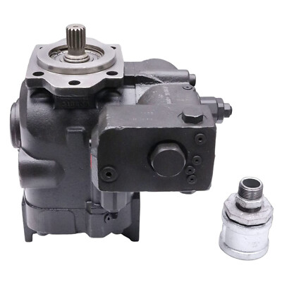 Hydraulic Pump AT180926 AT191574 & Valve for John Deere Backhoe Loader ...