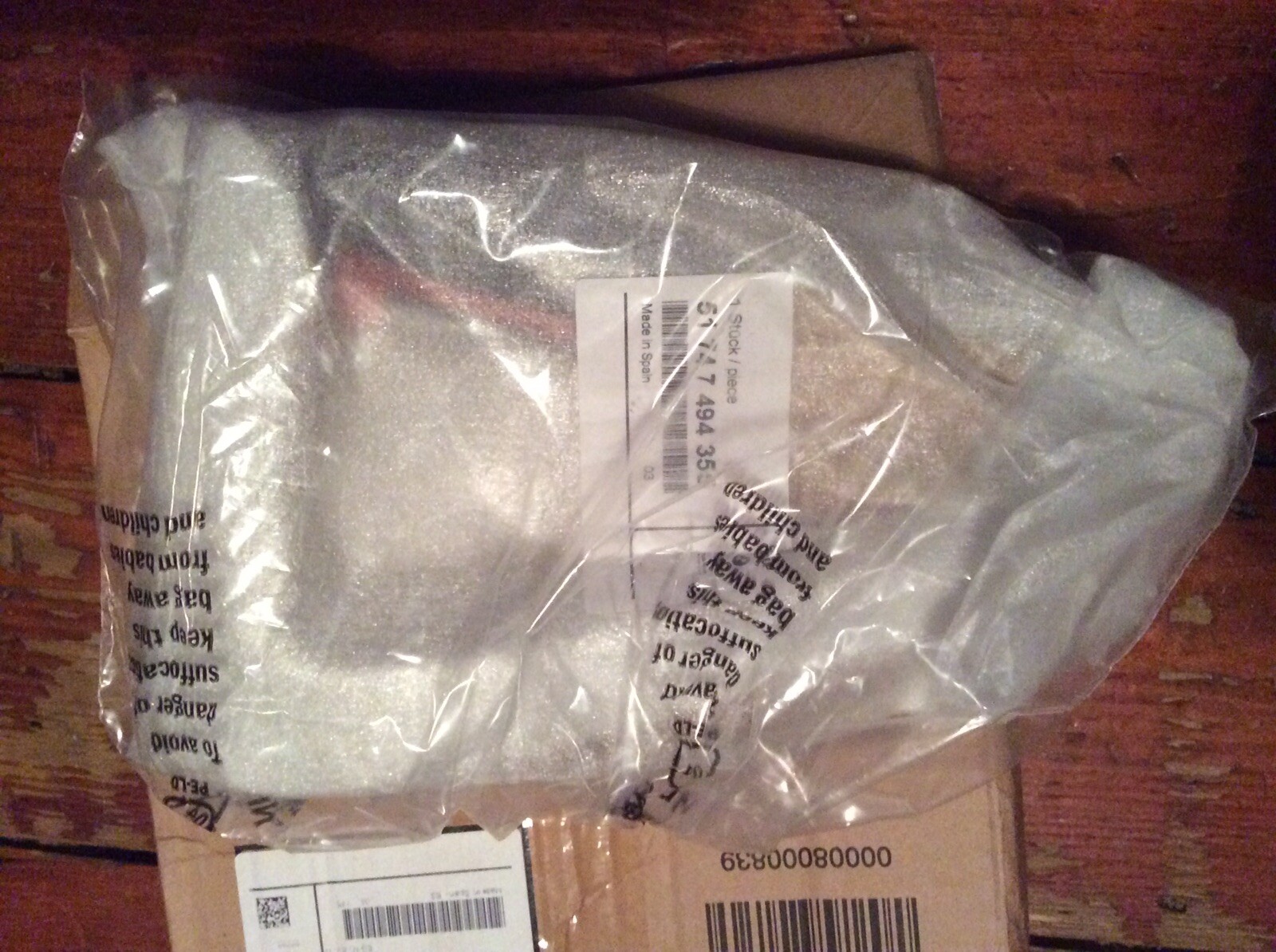 GENUINE BMW 4 SERIES AIR DUCT SIDE PANEL LCI PASSENGER SIDE 51747494355 ...