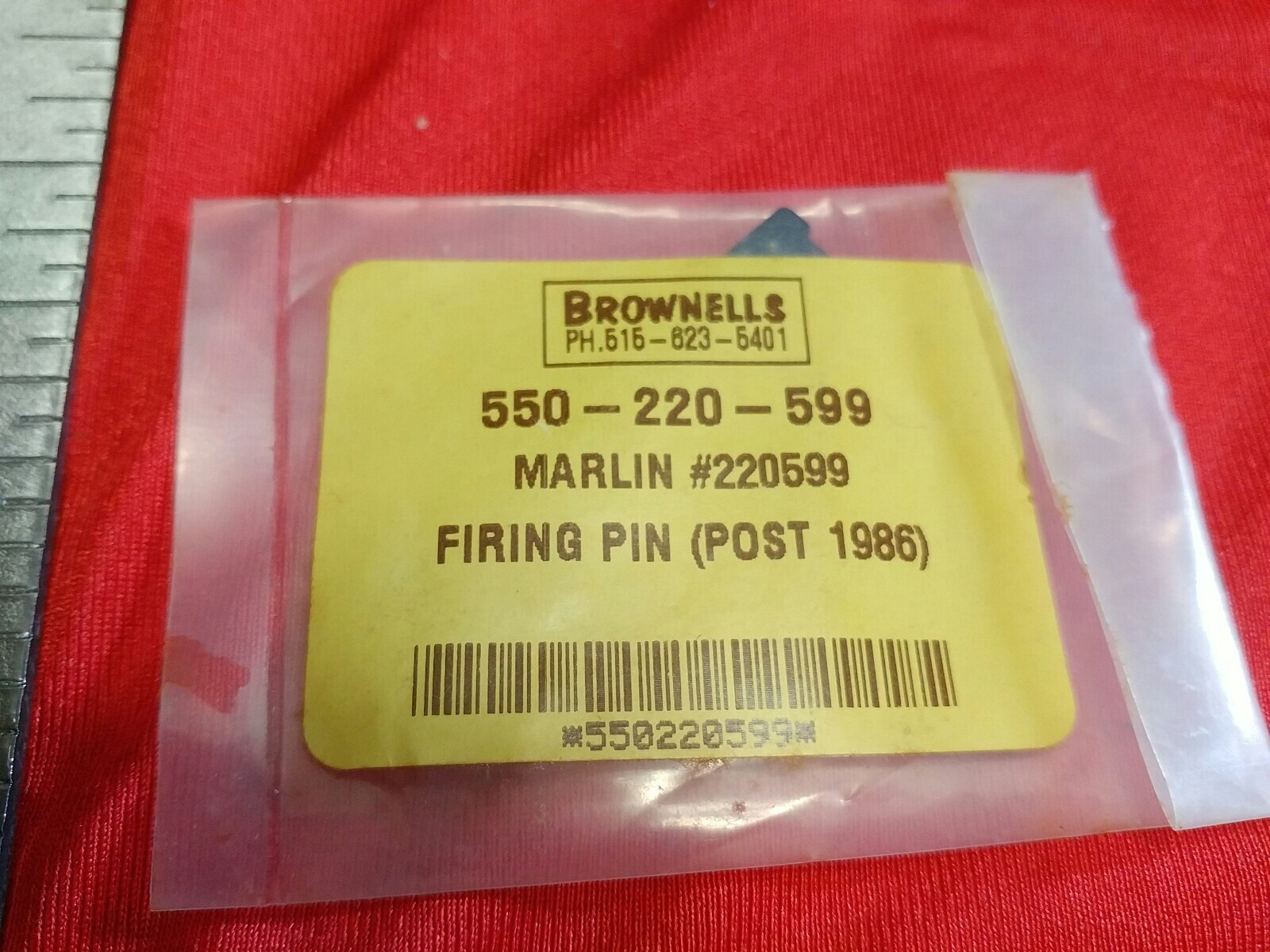 MARLIN 220599 Firing Pin (Post 1986) VINTAGE GUN PARTS NOS BROWNELLS | eBay