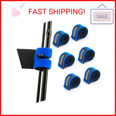 Booms Fishing RS3 Fishing Rod Wrap Pole Straps， Hook & Loop Fishing Rod ...