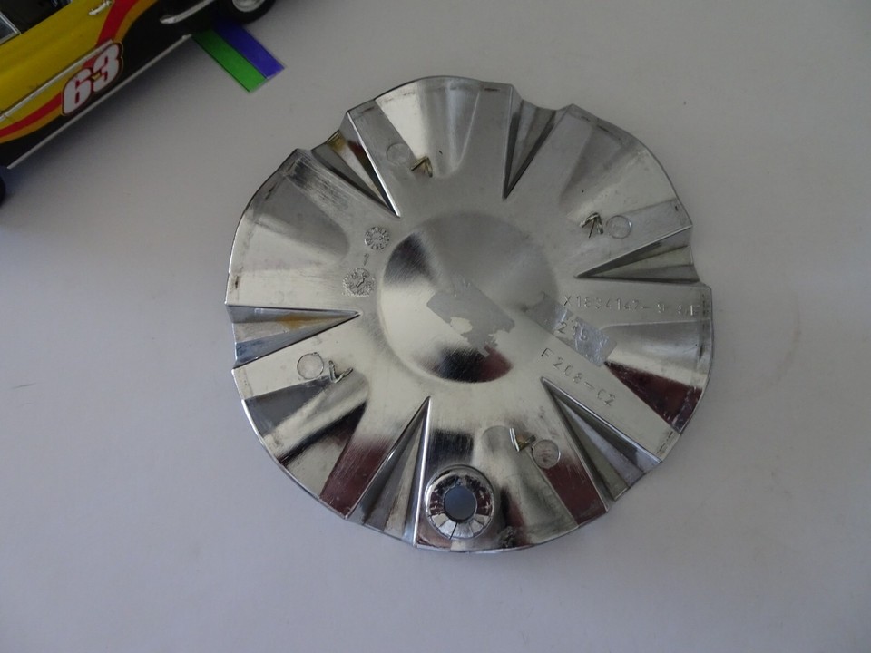 Mizati Custom Wheel Center Cap Chrome Finish # F208-02, X1834147-9 SF ...