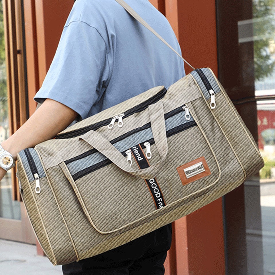 60L Duffle Bag Gym Bag Travel Luggage Sport Handbag Tote for Men Women ...