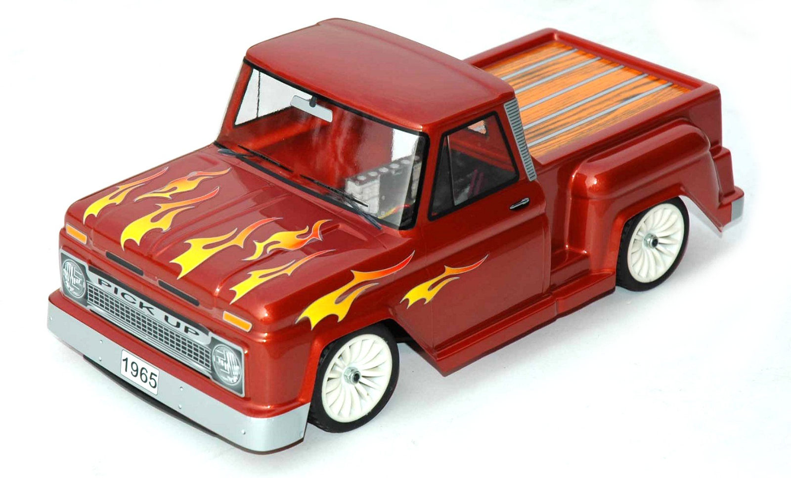Clear Body Shell - Classic 65 Chevy Pick Up suit 1:10 RC MINI or 1:12 ...
