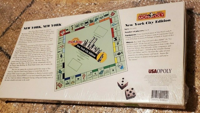 Monopoly Boston Edition Board Game 100 Complete 1994 USAopoly for sale ...