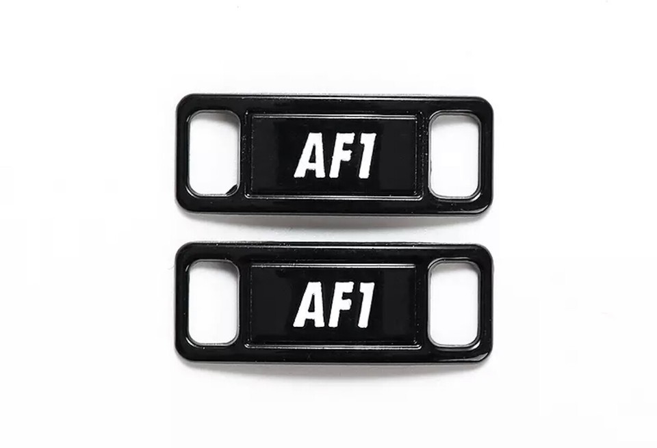 Nike AF1 Replacement Lace Tags Lace Locks Shoe badge Air Force Ones ...