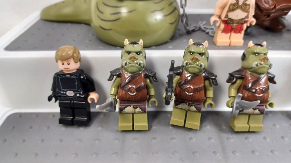 Star Wars Jabba The Hutt Leia Luke Rancor Gamorrean Guards Mini Figs | eBay