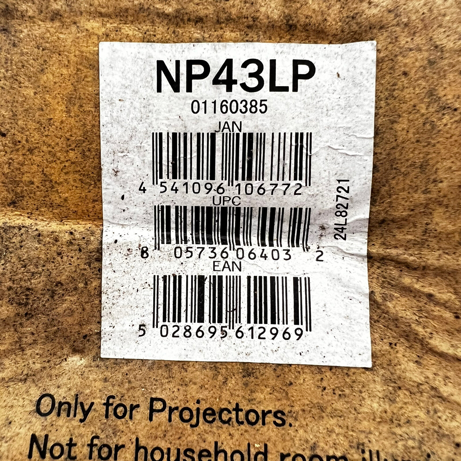 NEC Display Replacement Lamp NP43LP for sale online | eBay