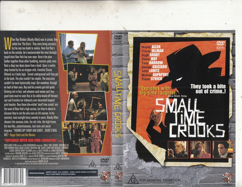 Small Time Crooks-2000-[Woody Allen]-Sweetland Films-Movie SF-DVD | eBay