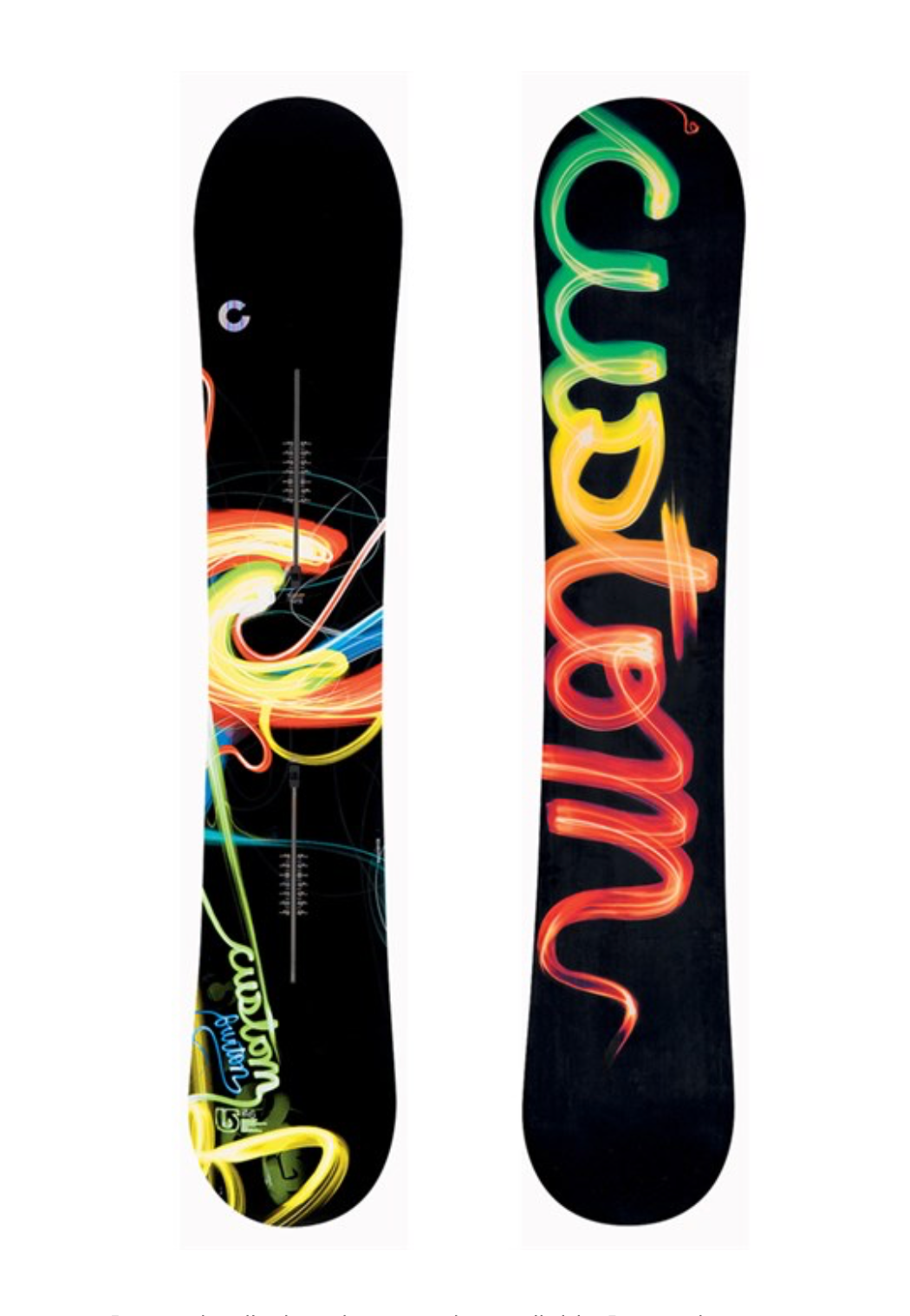 Burton 162cm Wide Custom Infinite Channel System All-Mountain Twin ...