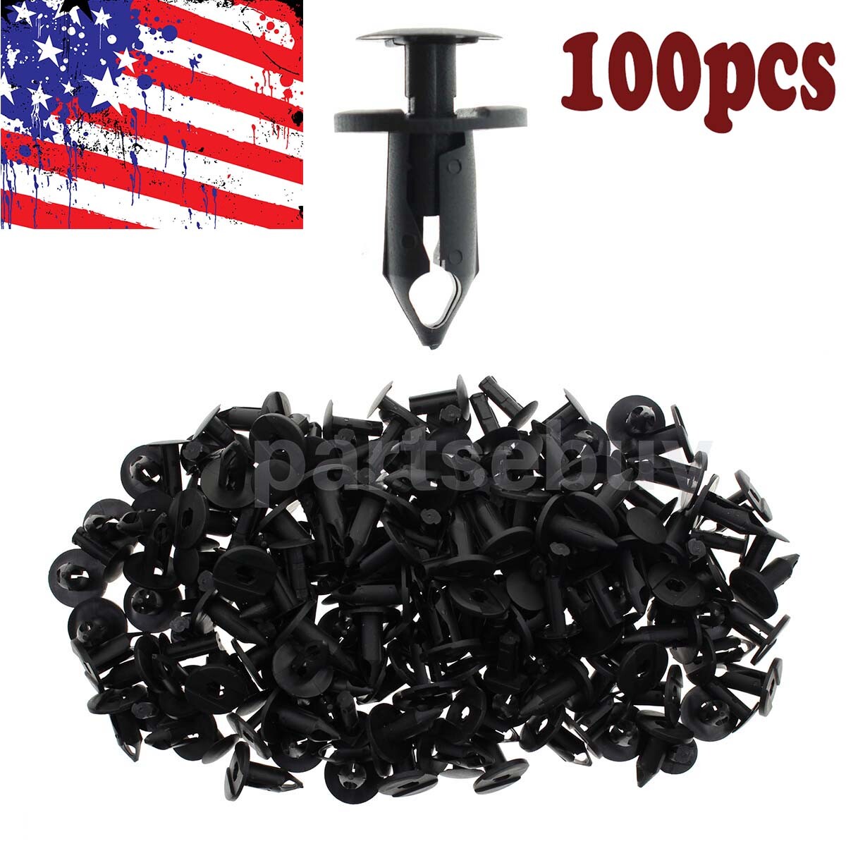 100x For GM 21030249 Chrysler 6503598 8E0825267 1039463 Push Type ...