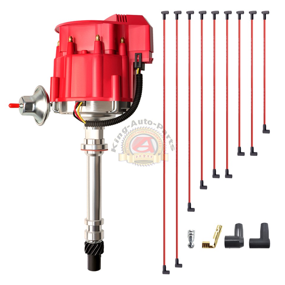 HEI Racing Distributor for Small Block SBC Chevy 305 350 400 & Wires 90 ...