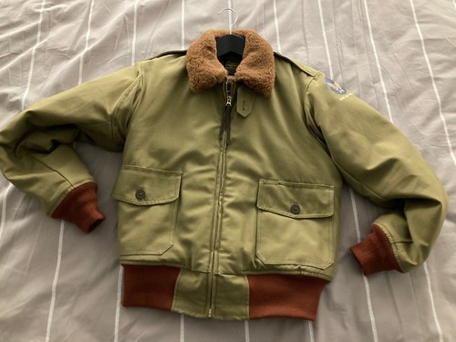 reproduction MILITARIA WW2 B10 AAF FLIGHT JACKET size 38 | eBay