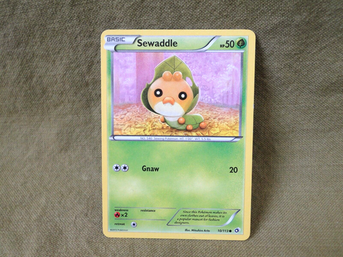 Pokemon Trading Card - Legendary Treasures: Sewaddle 10/113 | eBay