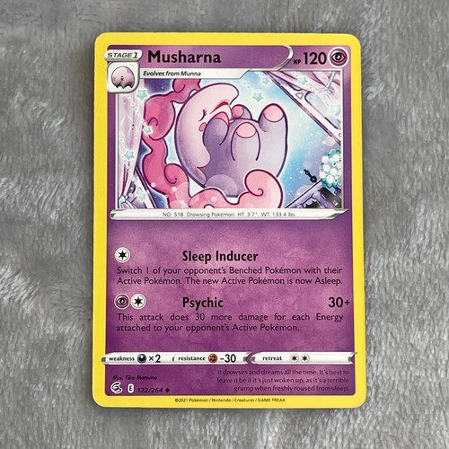 Musharna 122/264 - Fusion Strike - Uncommon - Pokemon Card TCG - LP | eBay