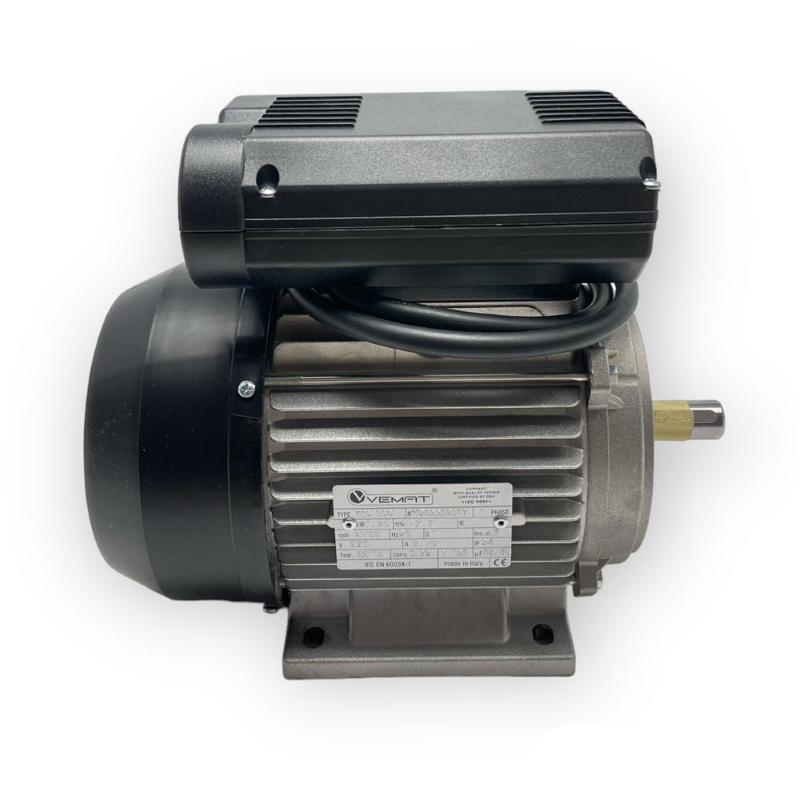 SINGLE-PHASE ELECTRIC MOTOR VMC80C HP2 2P B3 230V 50Hz H100 S1 ...
