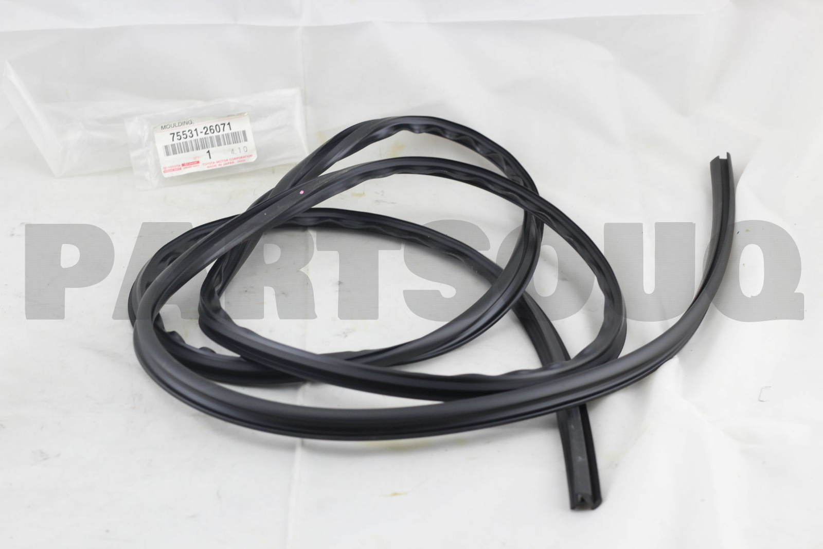 7553126071 Genuine Toyota MOULDING, WINDSHIELD, OUTER UPPER 75531-26071 ...