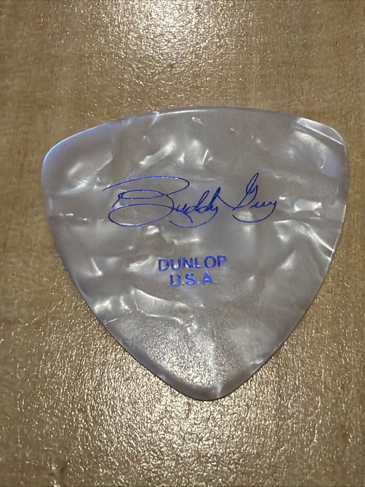 Rare Buddy Guy Signature ‘Be Like Buddy’ White Guitar Pick - 2022 Tour ...