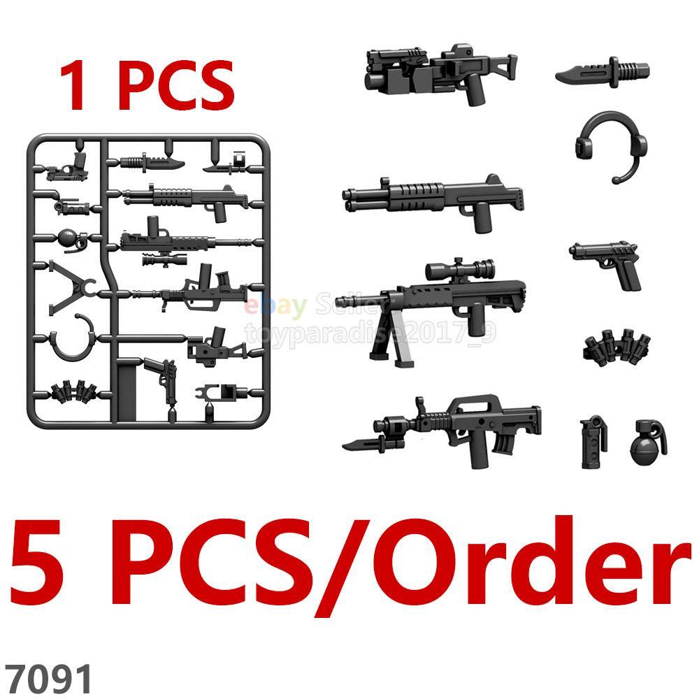 Plastic Minature Weapons