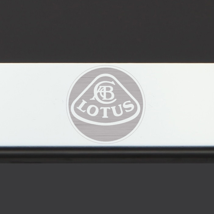 T304 SS Chrome Polished Lotus Logo Laser Etched Engraved license Plate ...