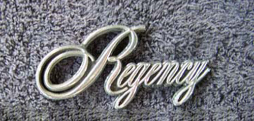 OEM Regency Body/Dash Emblem EXCELLENT Condition. 4" | eBay