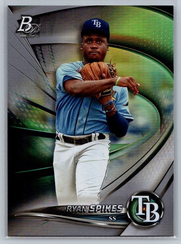 2022 Bowman Platinum Top Prospects Baseball #TOP-84 Ryan Spikes Tampa ...