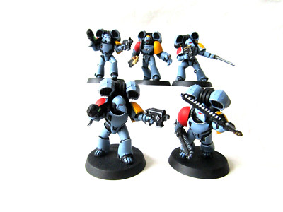A3 WARHAMMER 40K SPACE MARINES ARMY - PAINTED SPACE WOLVES ASSAULT ...