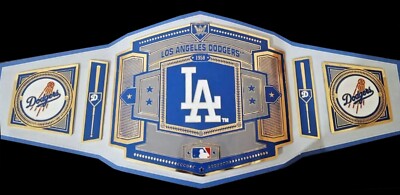Los Angeles Dodgers Baseball Championship Title Belt 4MM Brass Plated ...
