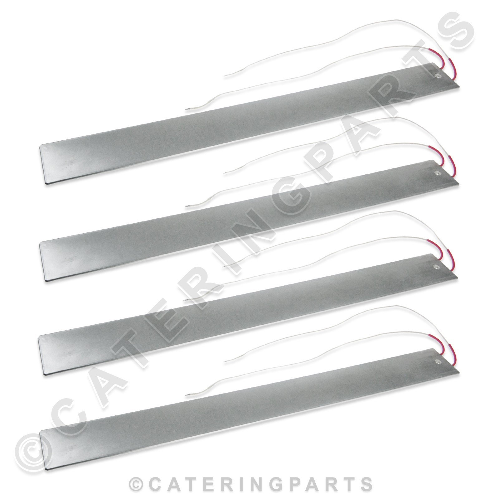 4 X HEATING ELEMENTS FLAT BAR FITS HENNY PENNY HCW HCW3 HCW5 HCW8 ...