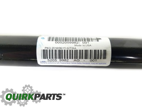 OEM NEW MOPAR FRONT SUSPENSION TRACK BAR 2007-2016 JEEP WRANGLER 4WD ...