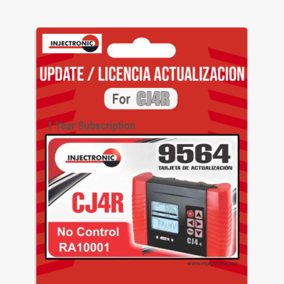 Licencia, Update 9564 Injectronic CJ4R One Year Update Service (Subscription) | eBay