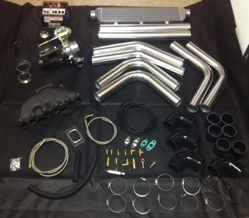 VW VR6 Turbocompressore Kit Turbo Conversione 2,8l 2,9l 12V Golf 3 ...