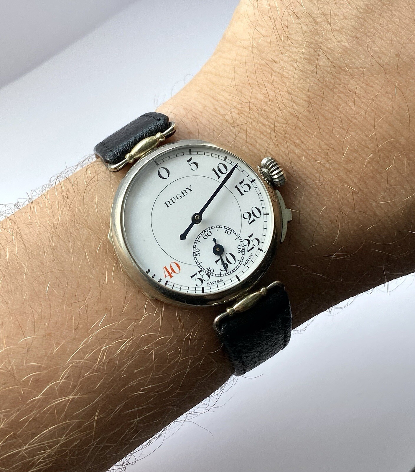 1920s Excelsior Park Rugby Timer Referee stop watch t… - Gem