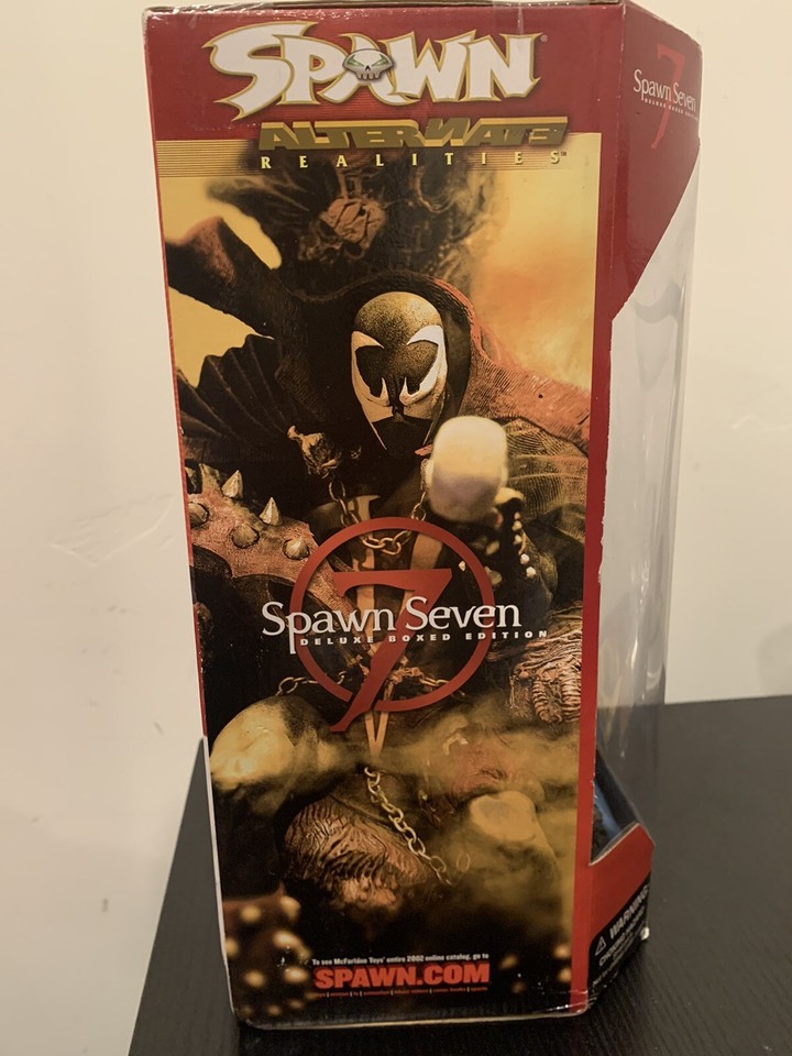 SPAWN on THRONE Alternate Realities Spawn VII DELUXE BOX Figure Edition ...