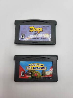 Dogz + Paws & Claws Pet Resort (Nintendo Game Boy Advance, 2005) GBA ...